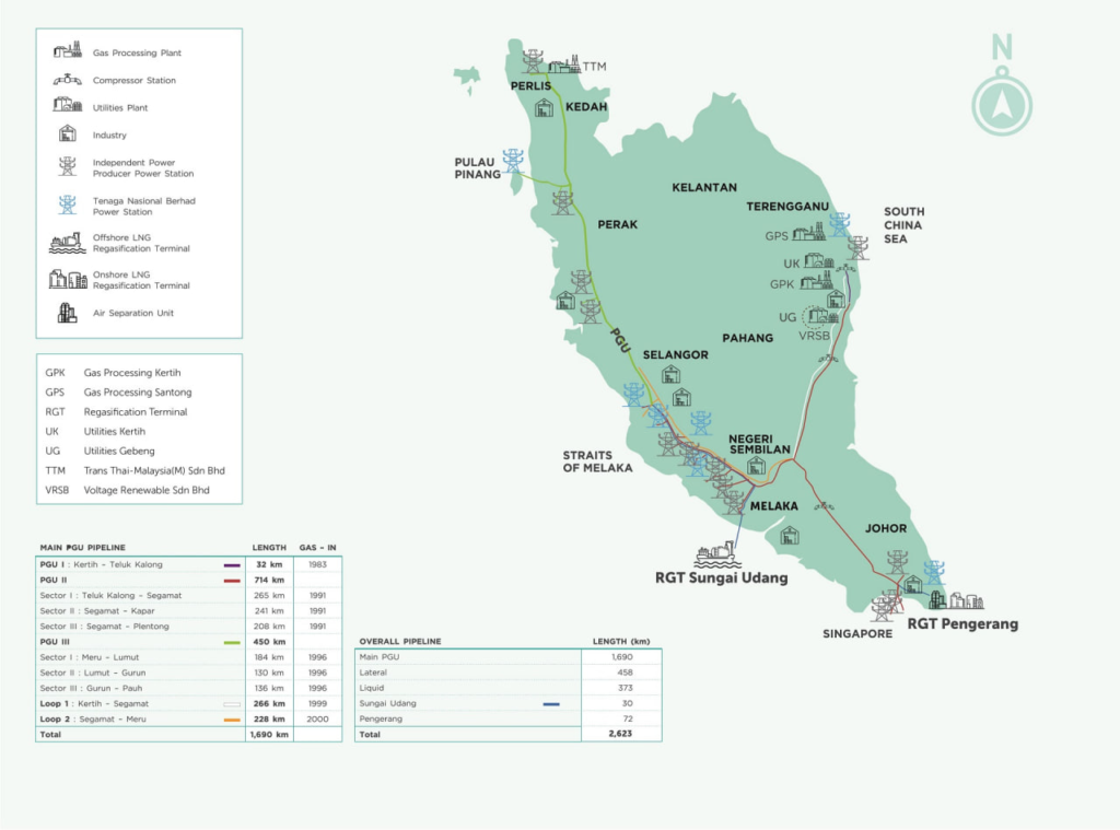 Lokasi Pipeline Petronas yang Ada di Malaysia - Cerita Malaysia